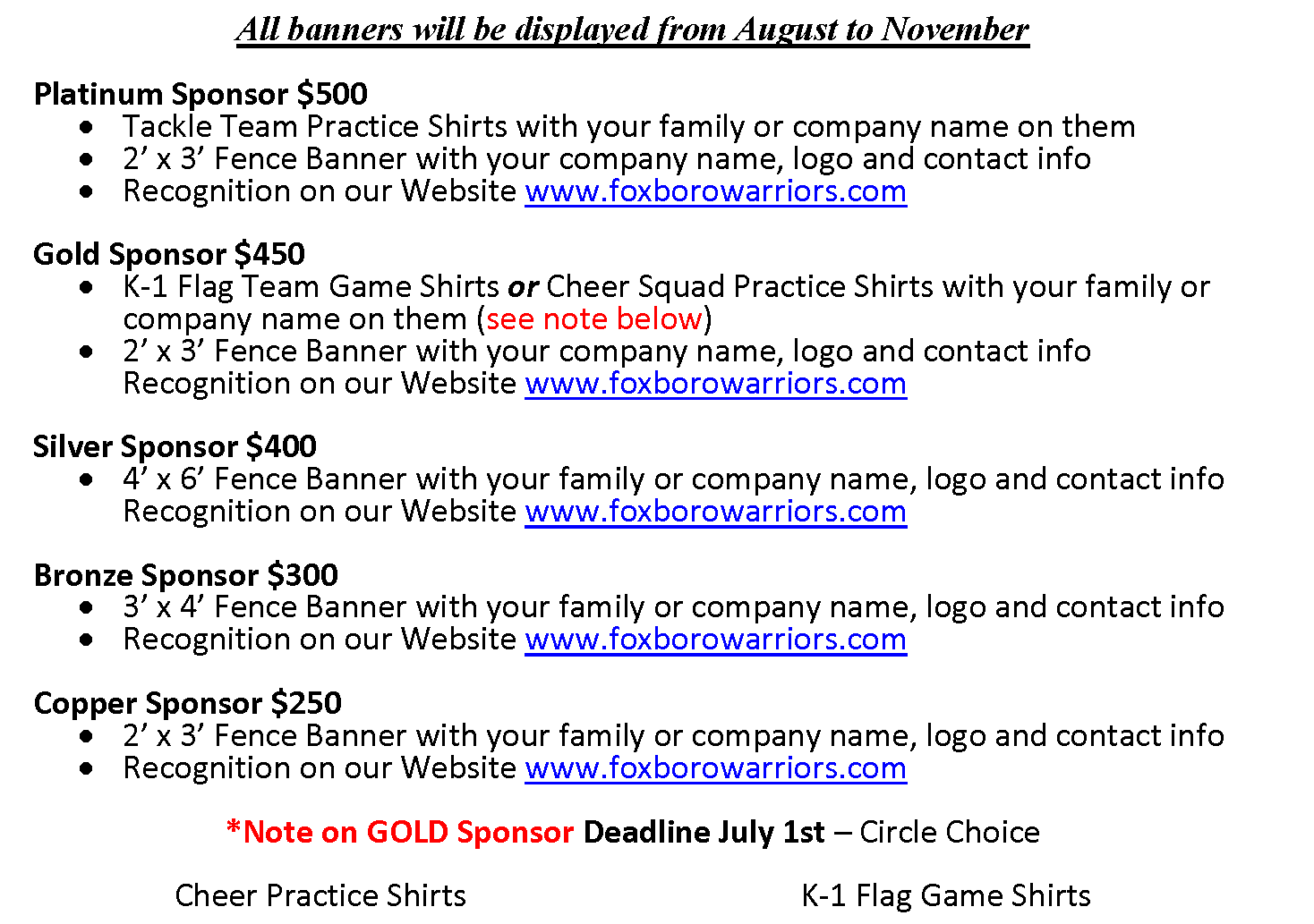 Fundraising